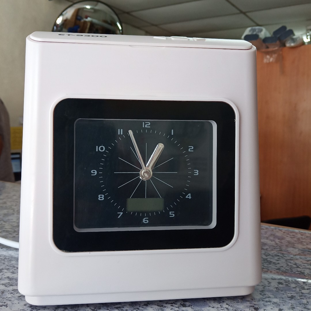 Analog Bundy Clock recorder machine. Time clock Machine. Bundy Clock ...