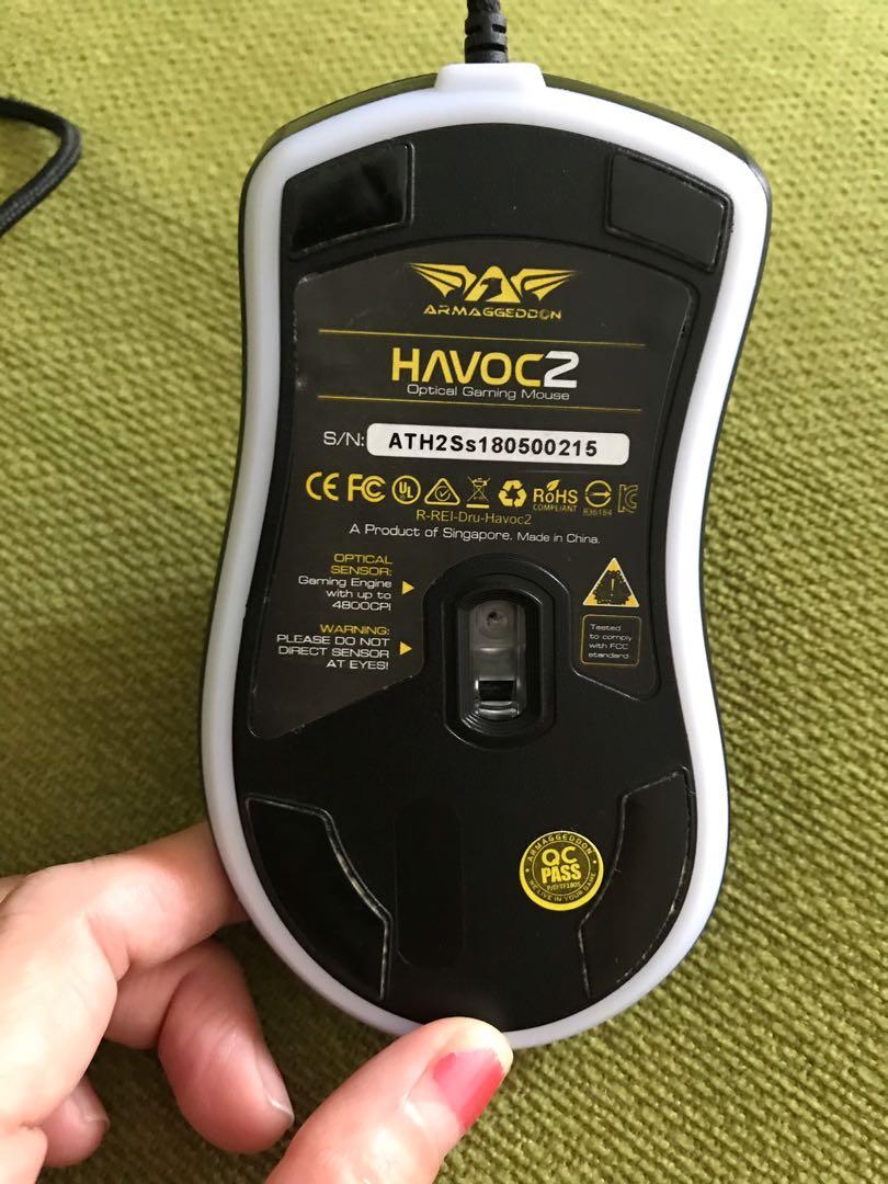 Armageddon HAVOC2 Optical Gaming Mouse (Reduced price), Video Gaming ...