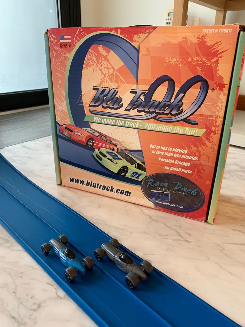 Blutrack racing car track, Hobbies & Toys, Toys & Games on Carousell