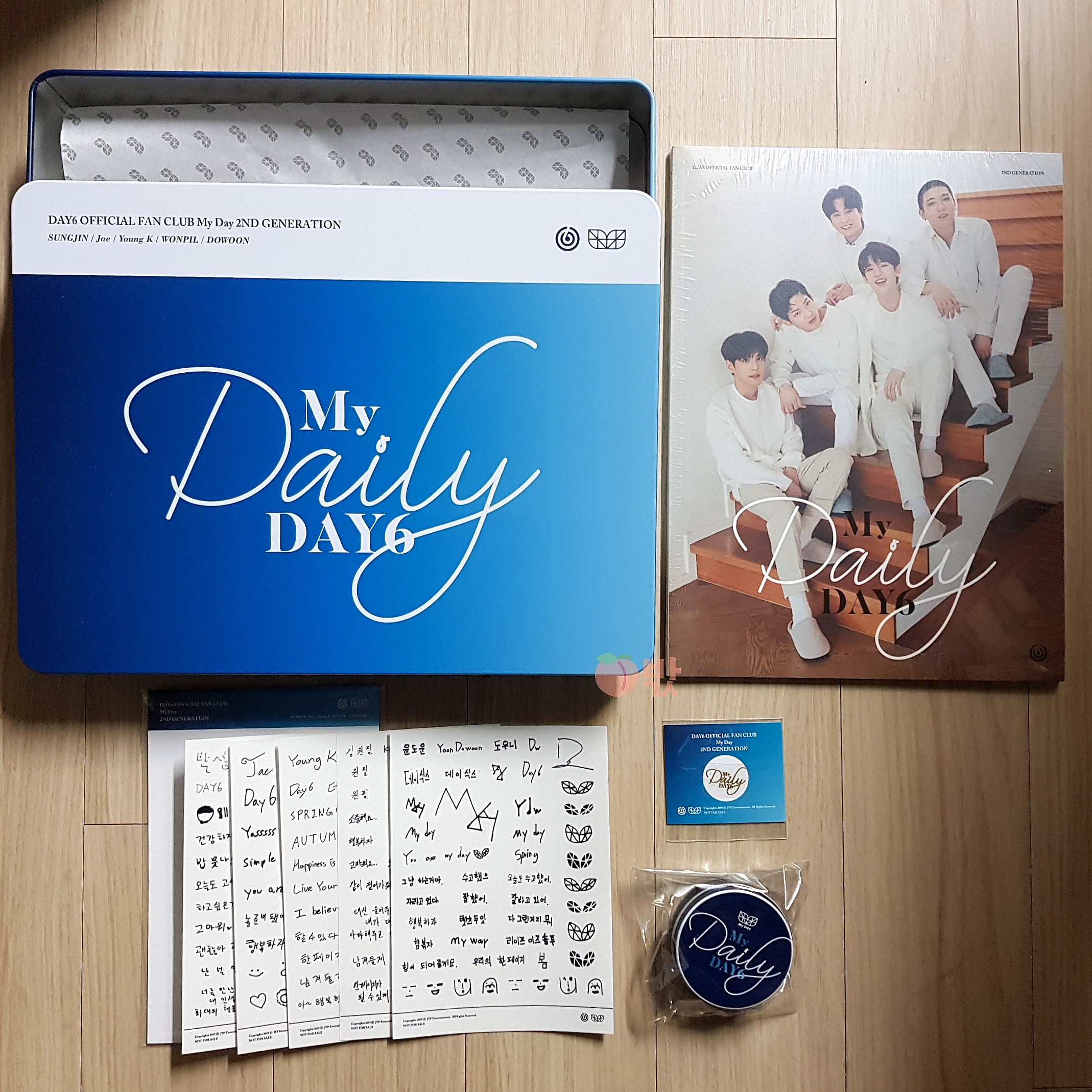 Day6 Official Fanclub MyDay 2nd Gen Kit, Hobbies & Toys, Collectibles ...