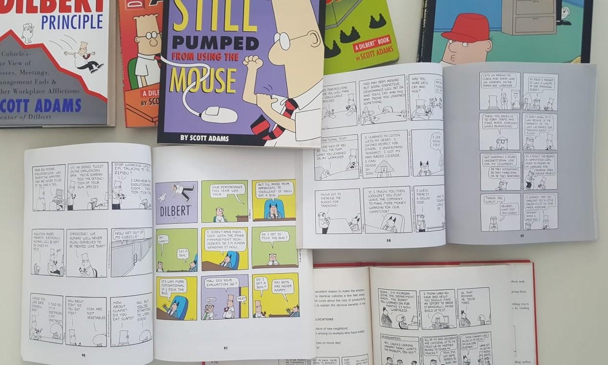 DILBERT COMIC COLLECTION (SET OF 10), Hobbies & Toys, Memorabilia ...