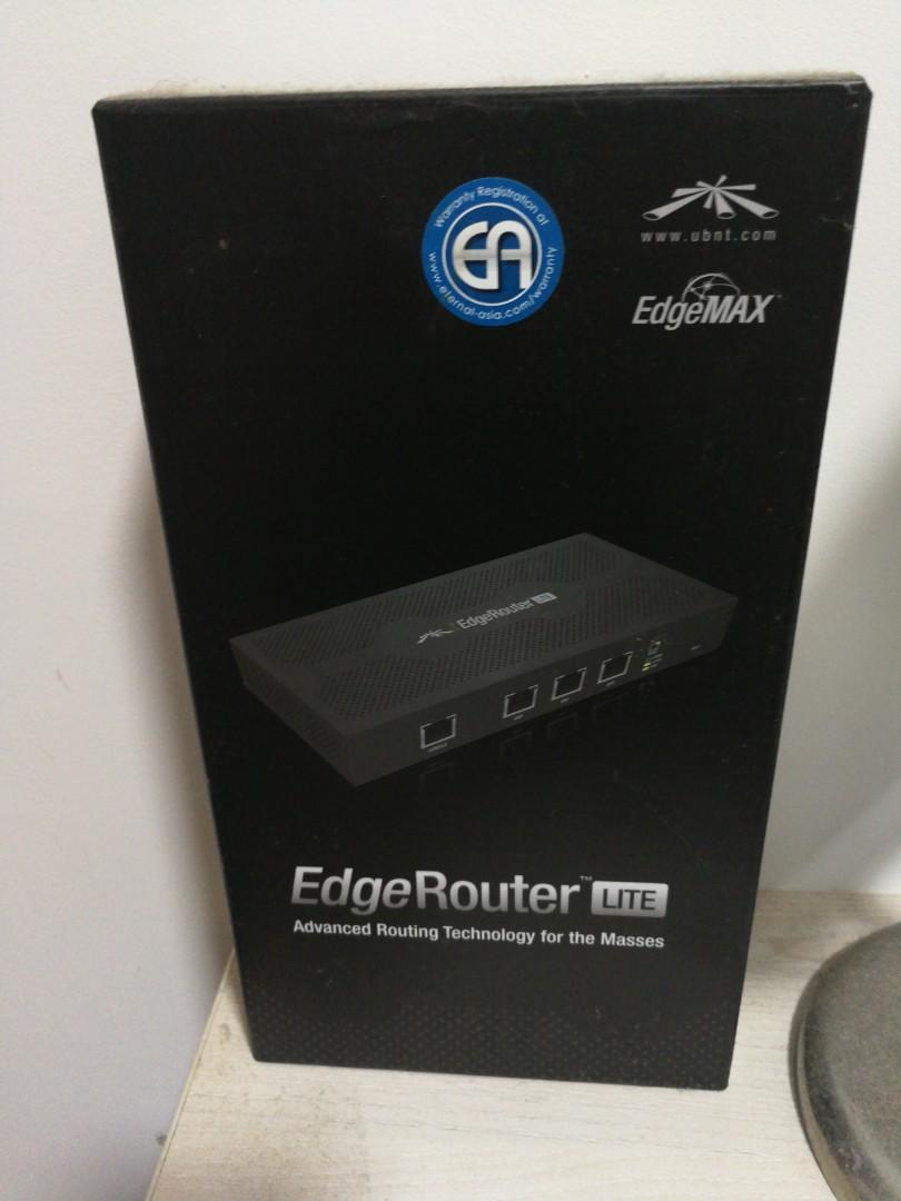 EdgeRouter Lite, Computers & Tech, Parts & Accessories, Networking on ...