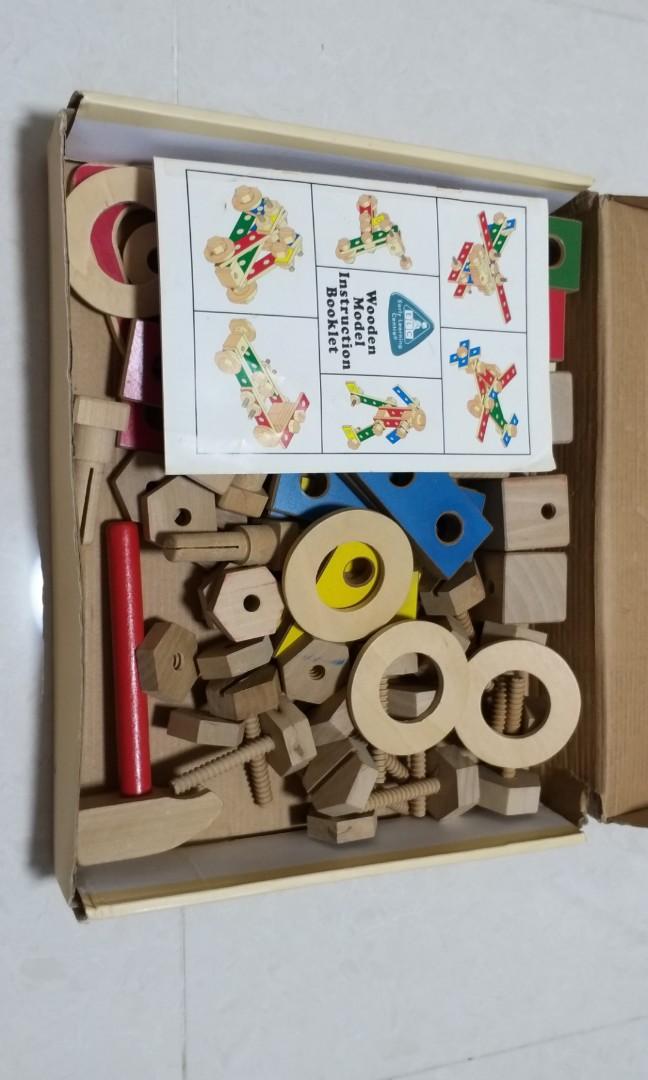 ELC wooden building toy, Hobbies & Toys, Toys & Games on Carousell