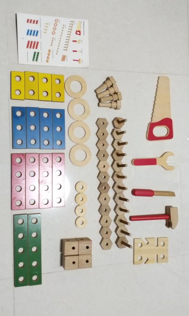 ELC wooden building toy, Hobbies & Toys, Toys & Games on Carousell