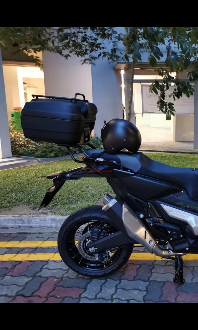 Honda x adv Hepco Becker rack, Motorcycles, Motorcycle Accessories on ...