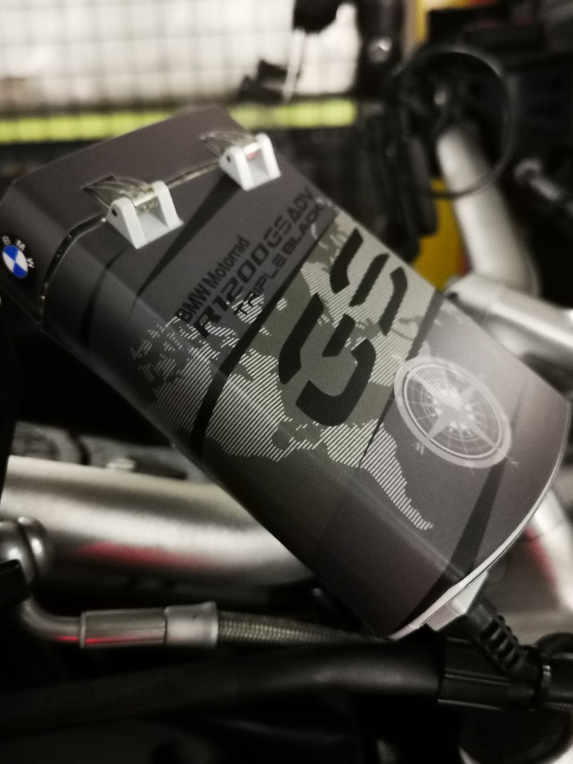 IU v2 BMW adventure sticker, Motorcycles, Motorcycle Accessories on ...