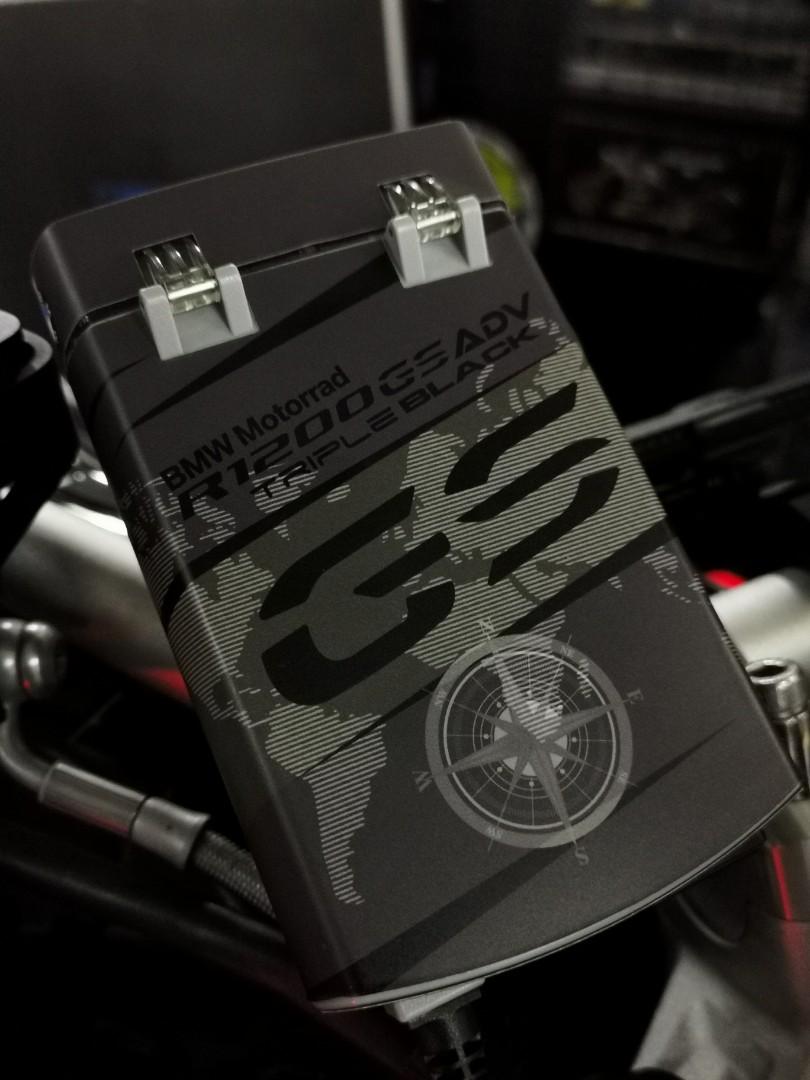 IU v2 BMW adventure sticker, Motorcycles, Motorcycle Accessories on ...