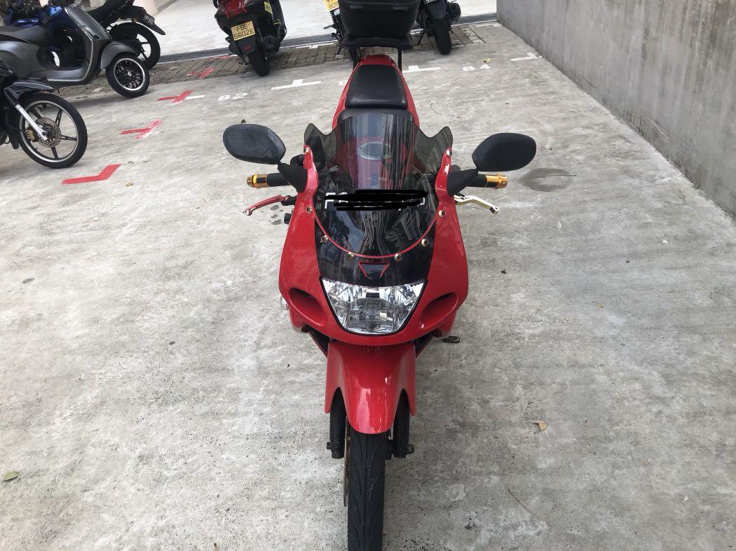 Kawasaki Red shuriken krr150, Cars, Other Vehicles on Carousell