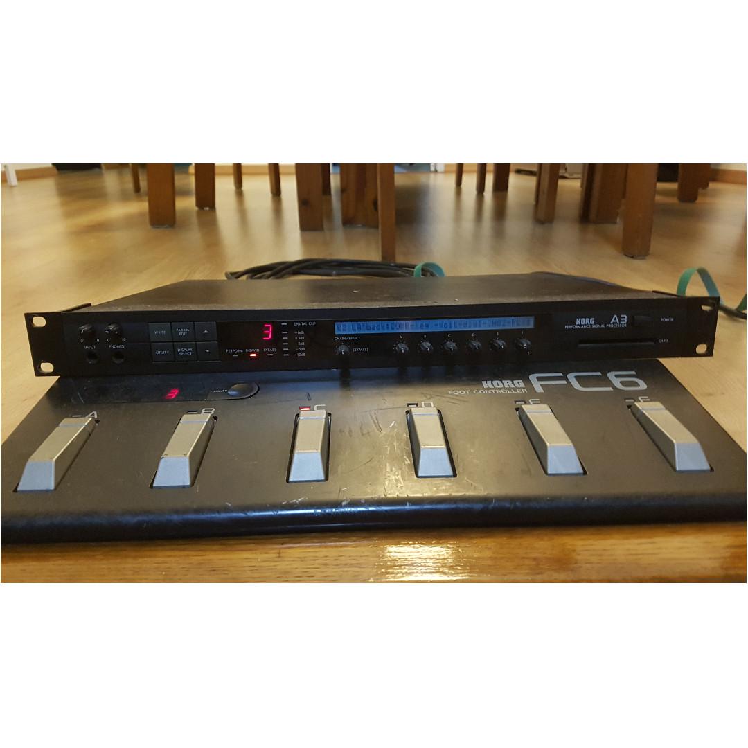 KORG A3 (Performance Signal Processor Multi Effect Rack Unit ...