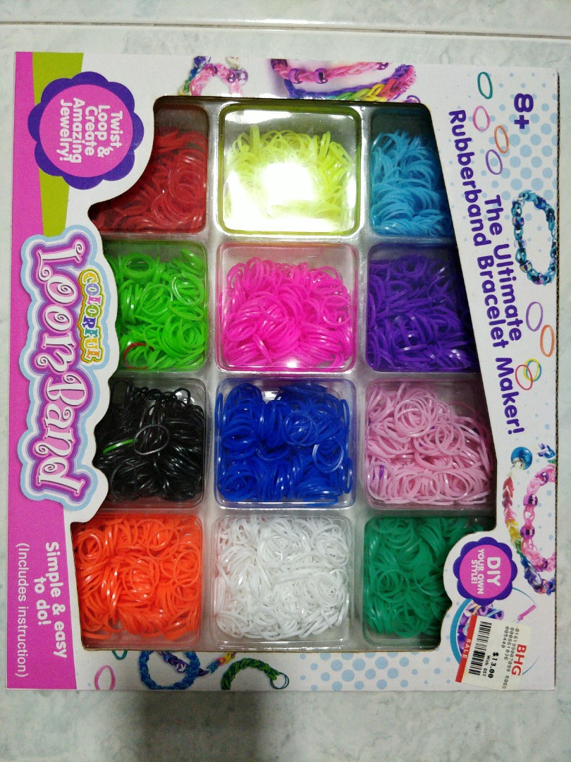 Loom Bands, Hobbies & Toys, Stationery & Craft, Handmade Craft on Carousell
