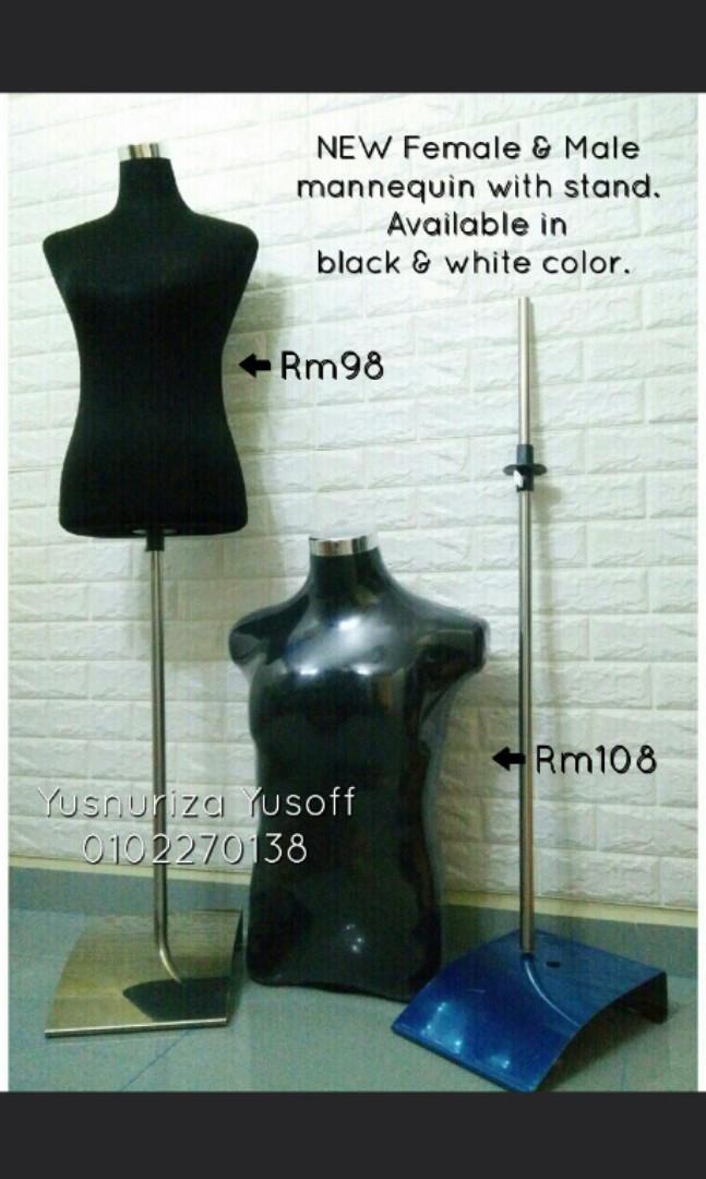 Mannequin / dummy / patung display with stand, Furniture & Home Living ...