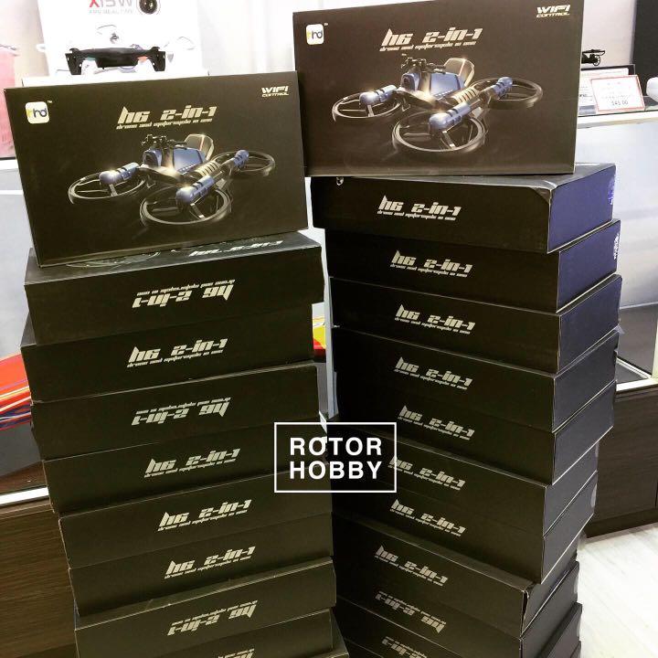 HHD Hehengdatoys H6 2-in-1 folding RC Motorcycle Drone with camera ...