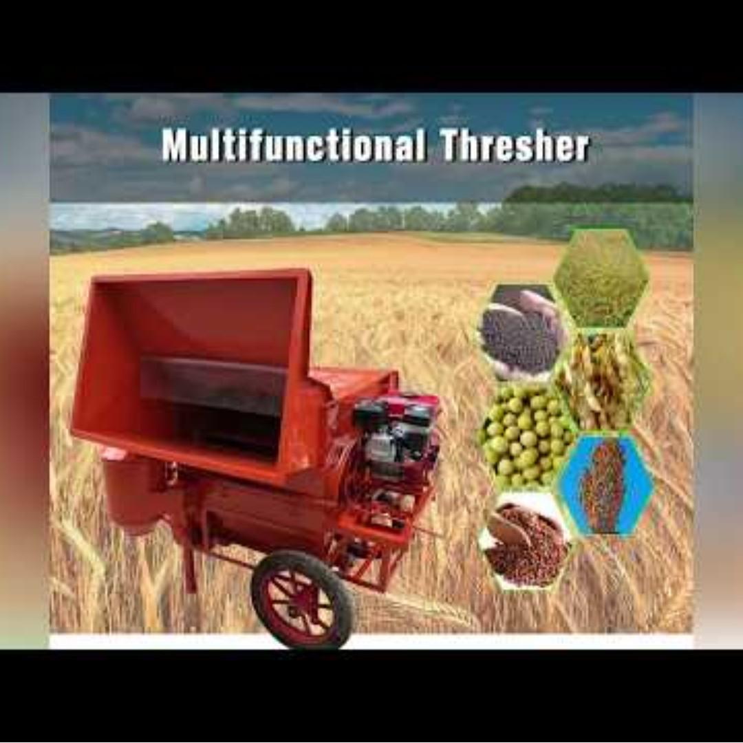 Multifunctional Thresher for rice, wheat ,beans, sorghum , millet ...