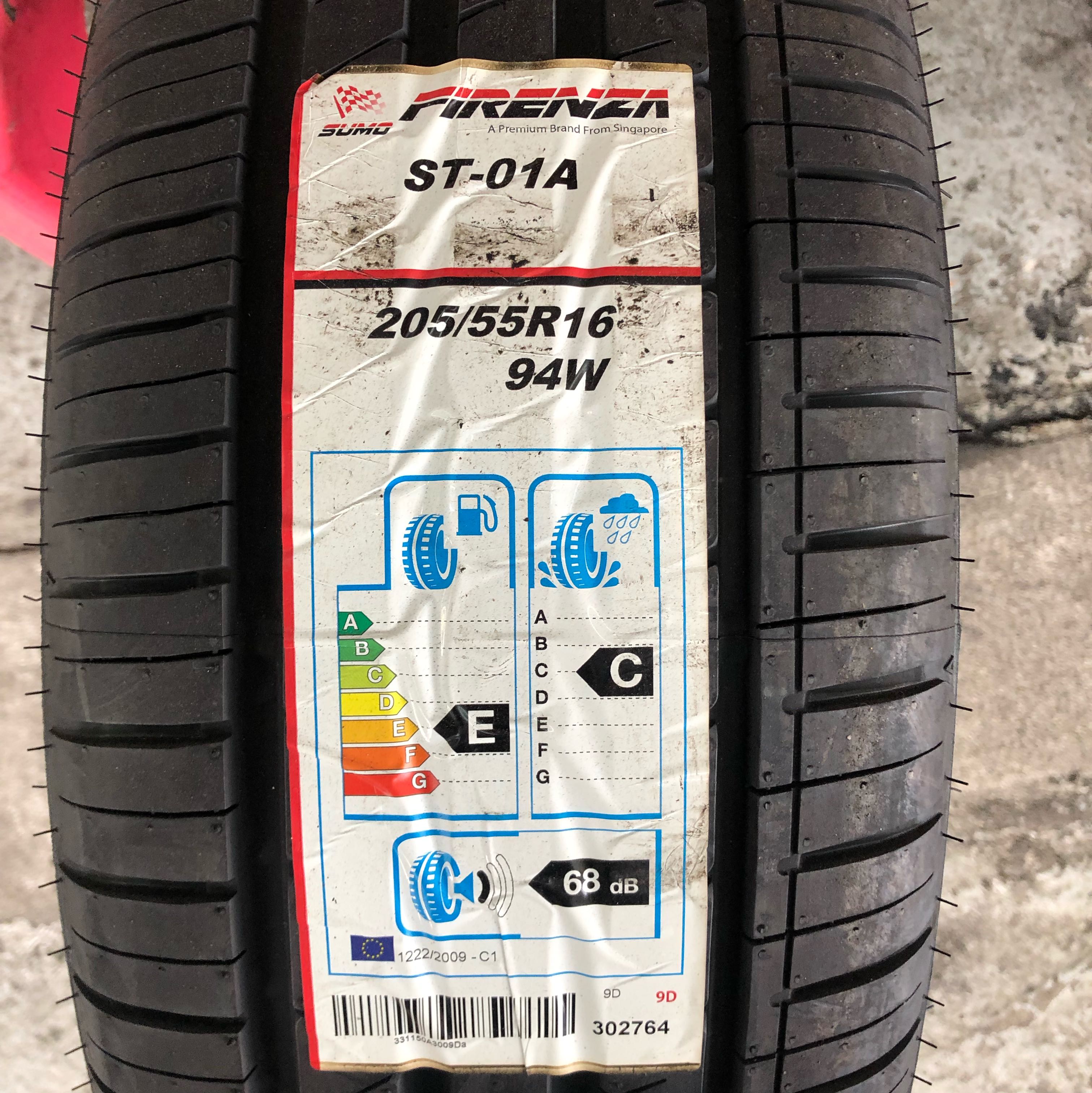 [NEW] 205/55/16 Firenza ST01, Car Accessories, Tyres & Rims on Carousell