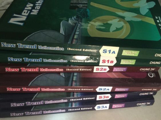 初中new trend mathematics1a-3b, 興趣及遊戲, 書本 & 文具, 教科書 - Carousell