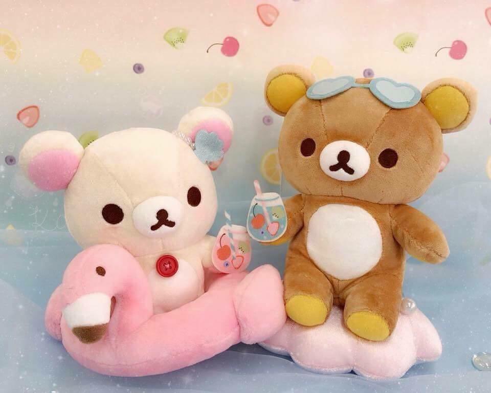 Original San-X Summer Vacation Limited Edition Rilakkuma & Korilakkuma ...