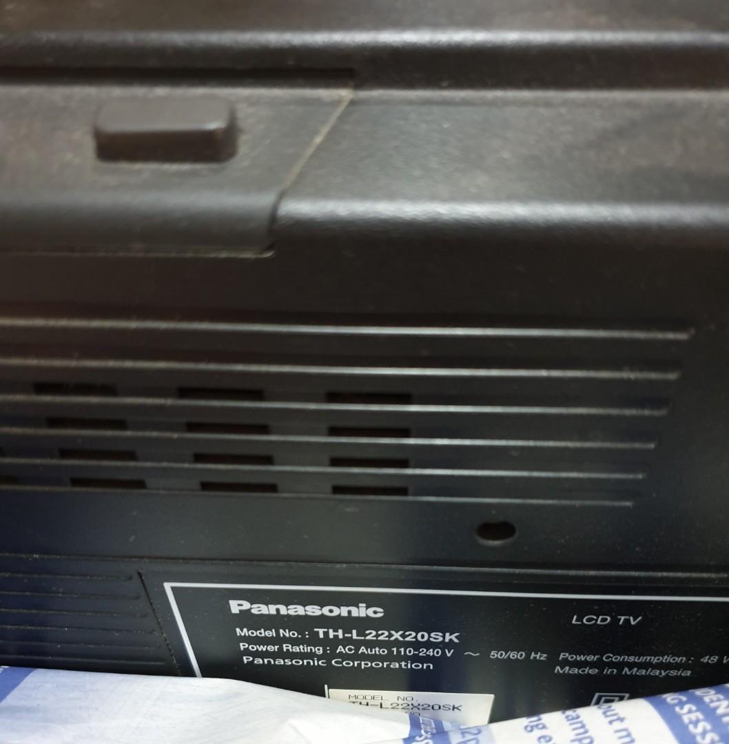 Panasonic LCD TV, TV & Home Appliances, TV & Entertainment, TV on Carousell