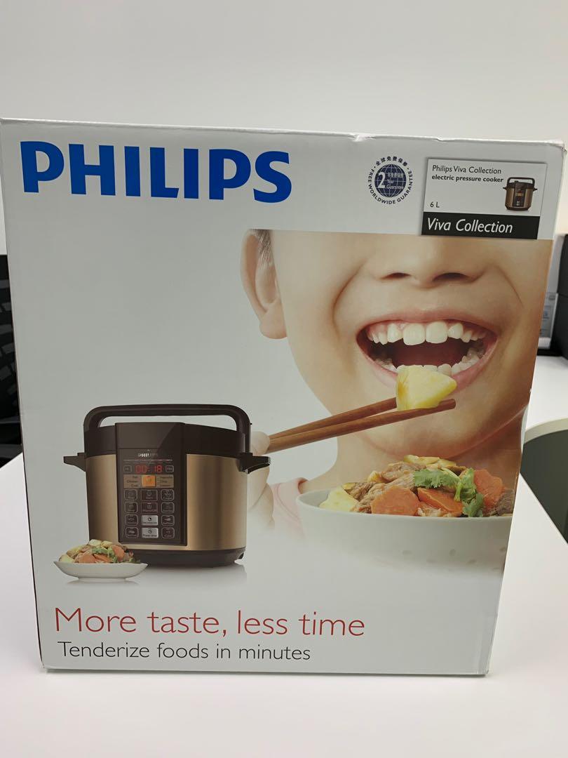 Philips Electric Pressure Cooker, TV & Home Appliances, Kitchen ...