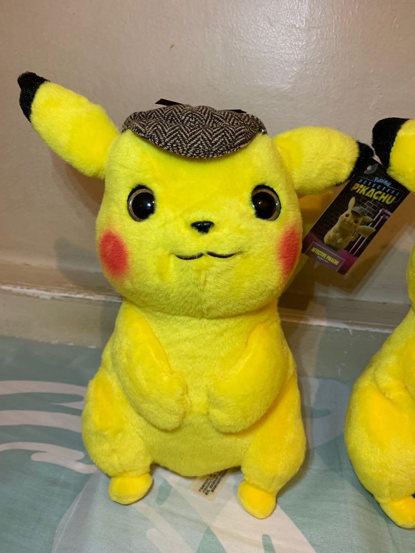 Pikachu Detective Plush Toy ($14 each) Around 15x14x26cm, Hobbies ...