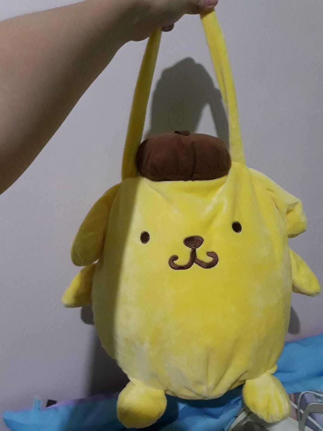 Pompompurin Bag/Stuffed Toy, Hobbies & Toys, Toys & Games on Carousell