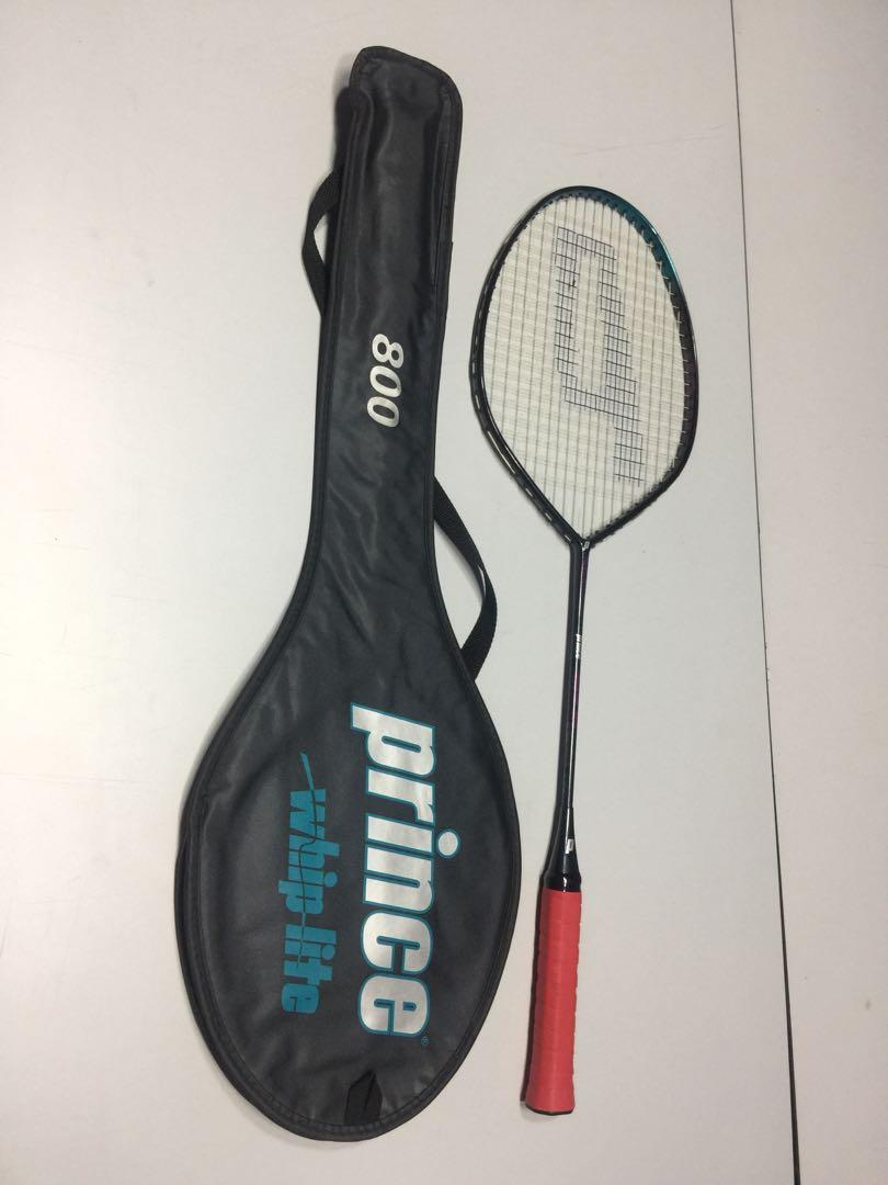 Preowned Prince Whip Lite 800. Badminton Racket, Sports Equipment ...