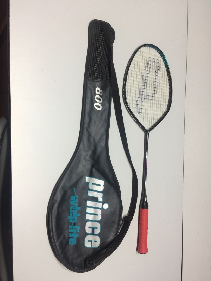Preowned Prince Whip Lite 800. Badminton Racket, Sports Equipment ...