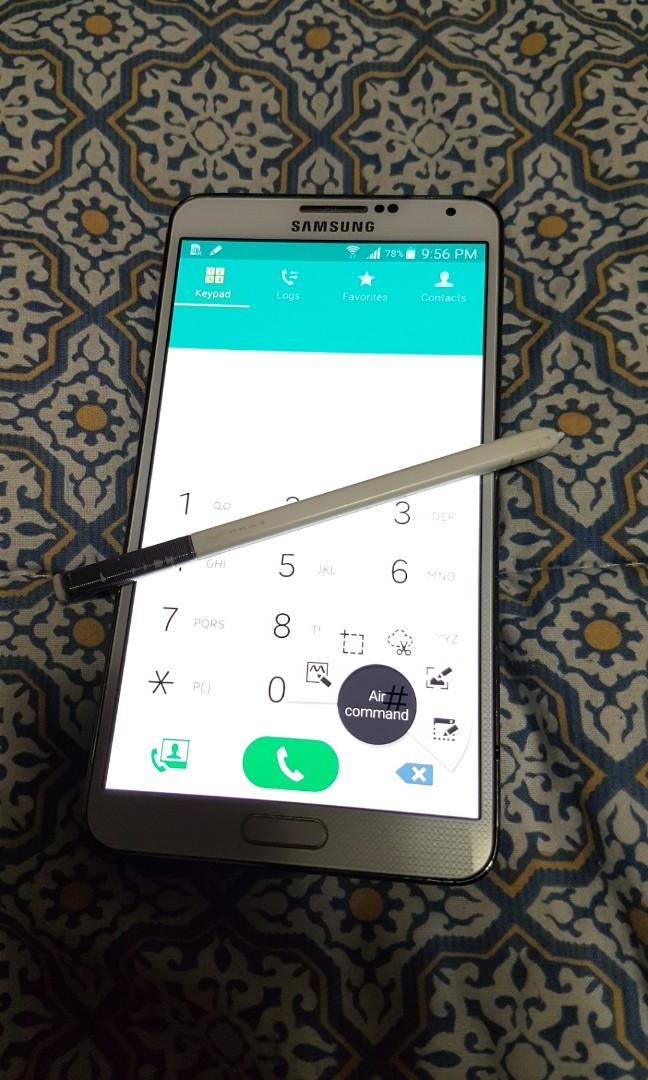 Samsung Note 3 4G White Openline Factory Unlocked, Computers & Tech ...