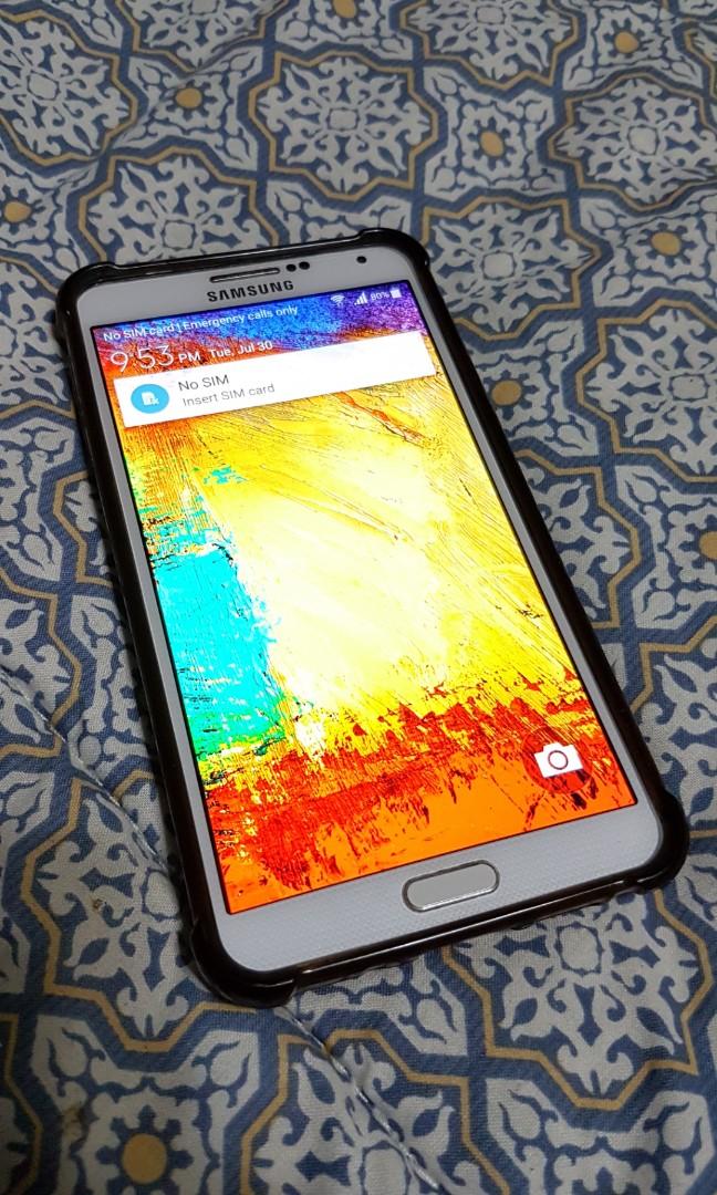 Samsung Note 3 4G White Openline Factory Unlocked, Computers & Tech ...