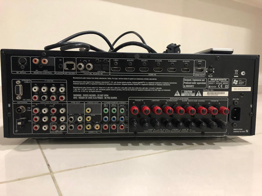 Selling used faulty Marantz SR5006 AVR (Not for usual sales), Audio ...