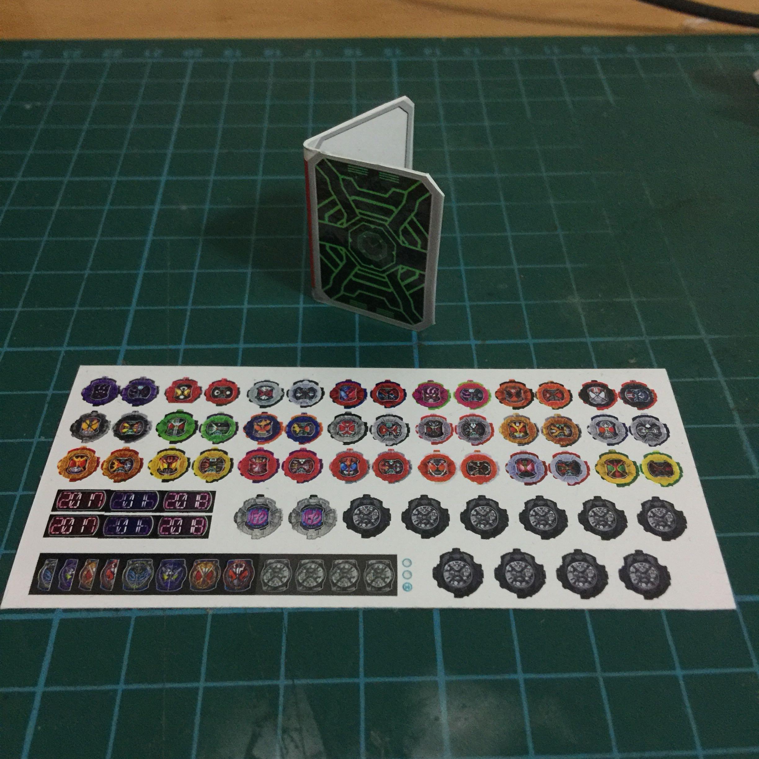 Shf masked rider zi-o ridewatch sticker set A / set B, Hobbies & Toys ...