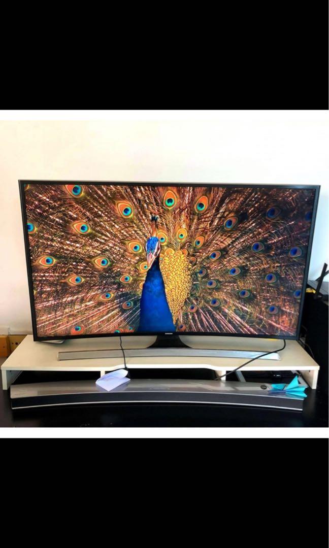 Smart Samsung Curved 4K UHD JU6600 48 inch , TV & Home Appliances, TV ...