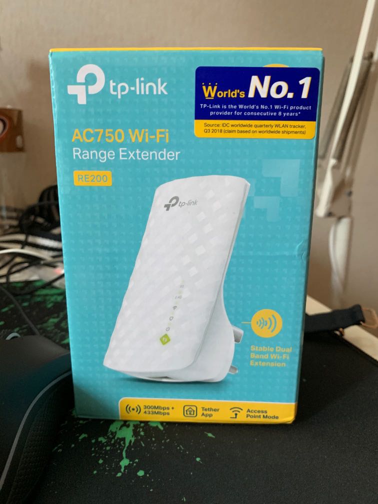 TP Link AC 750 Wifi Extender, Computers & Tech, Parts & Accessories ...