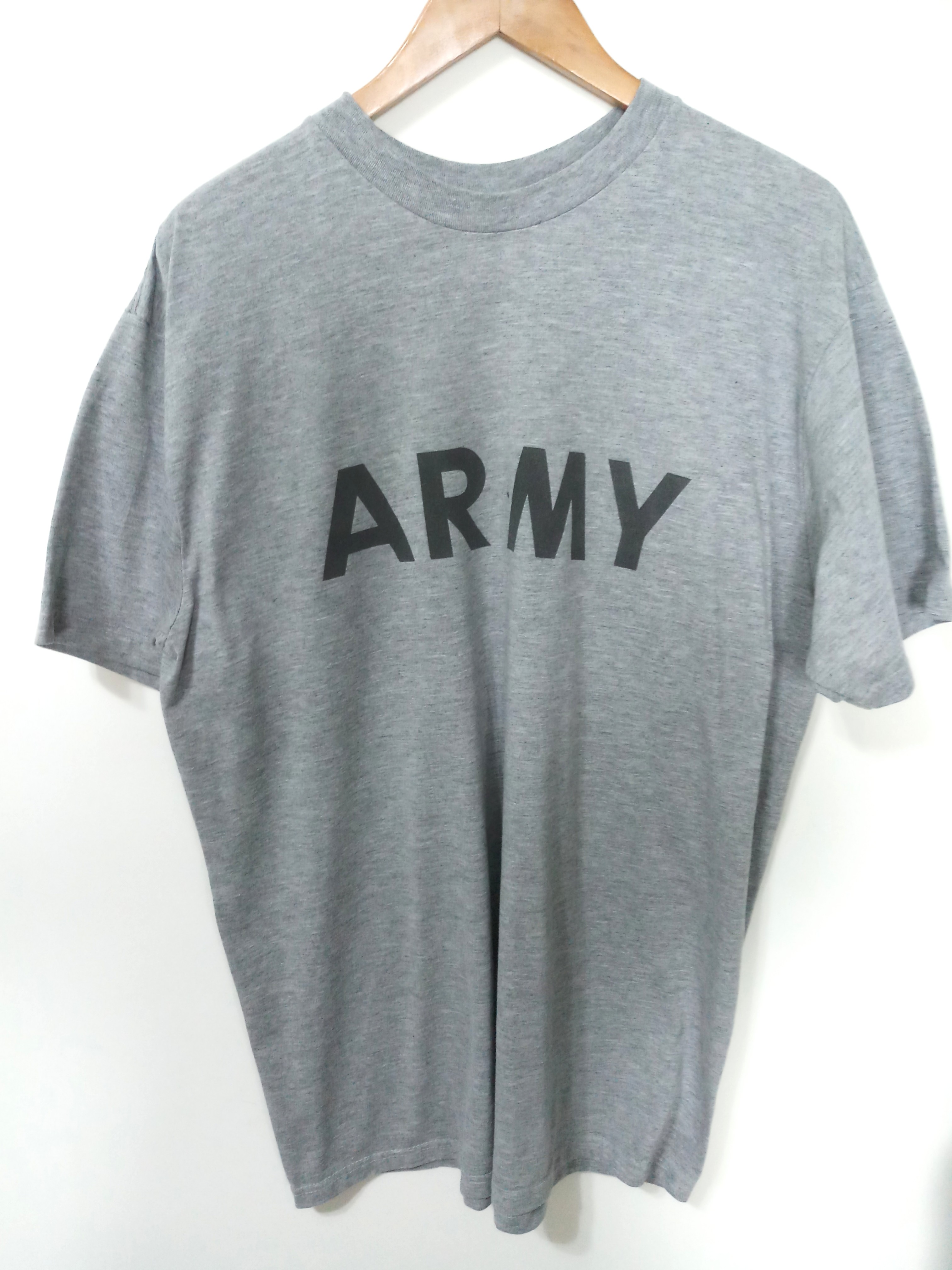 US ARMY TRAINING SHIRT, Men's Fashion, Tops & Sets, Tshirts & Polo ...