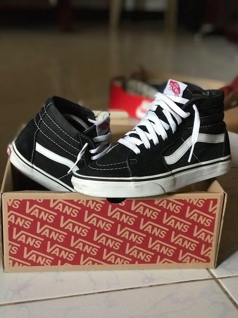 Vans Old Skool High Cut, Men's Fashion, Footwear, Sneakers on Carousell