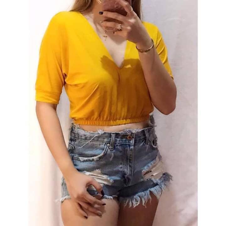 V-Shape Top, Women's Fashion, Tops, Sleeveless on Carousell