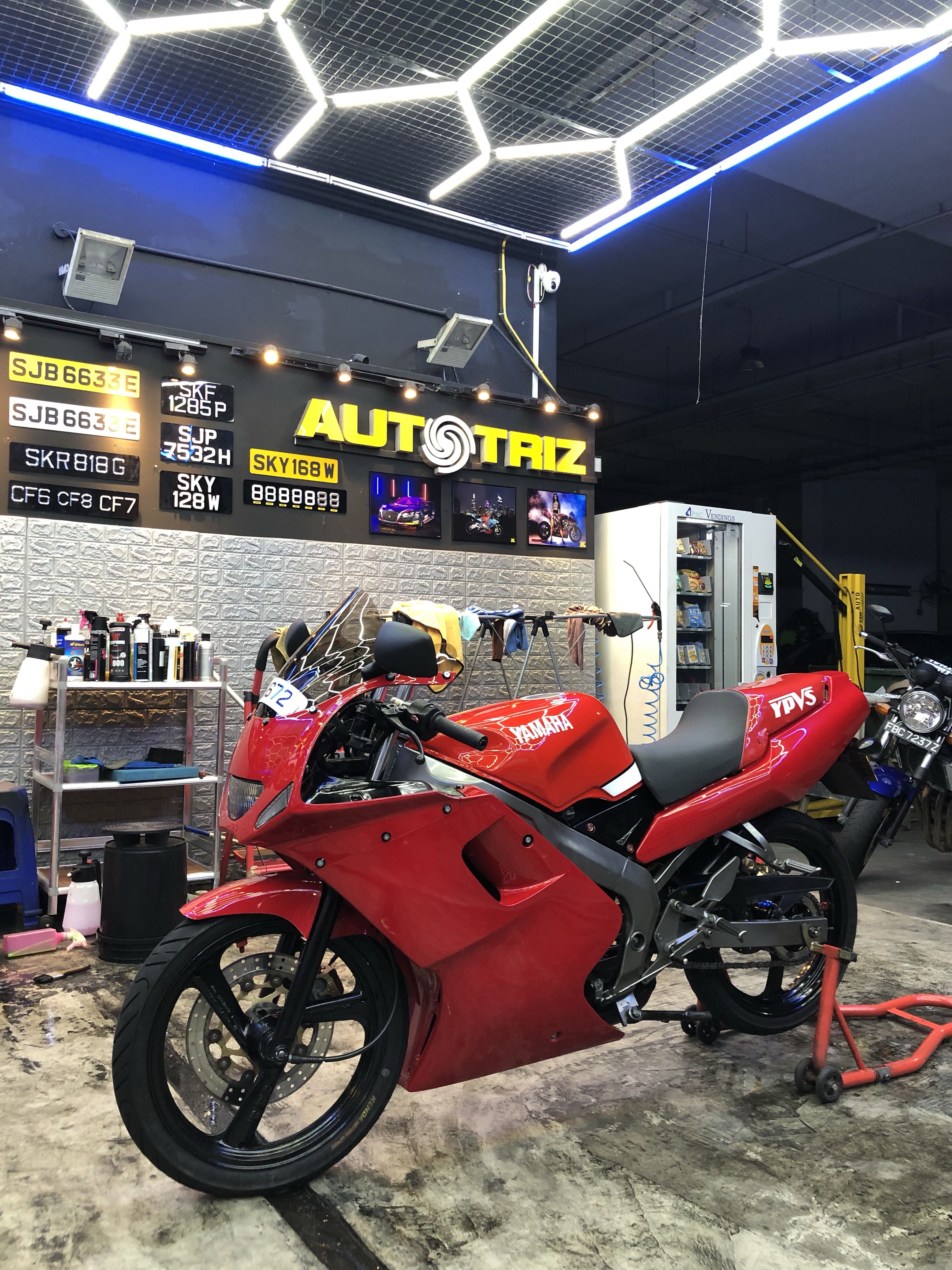 YAMAHA TZM 150, Motorcycles, Motorcycles for Sale, Class 2B on Carousell