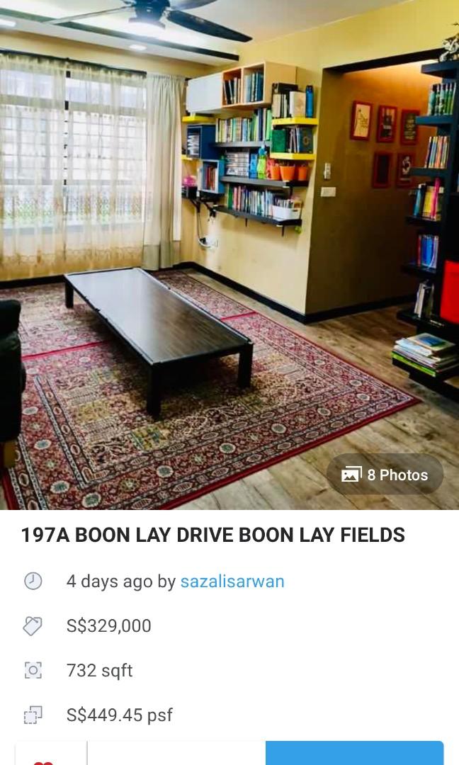 197a Boon Lay Drive Boon Lay Fields, Property, For Sale, HDB on Carousell