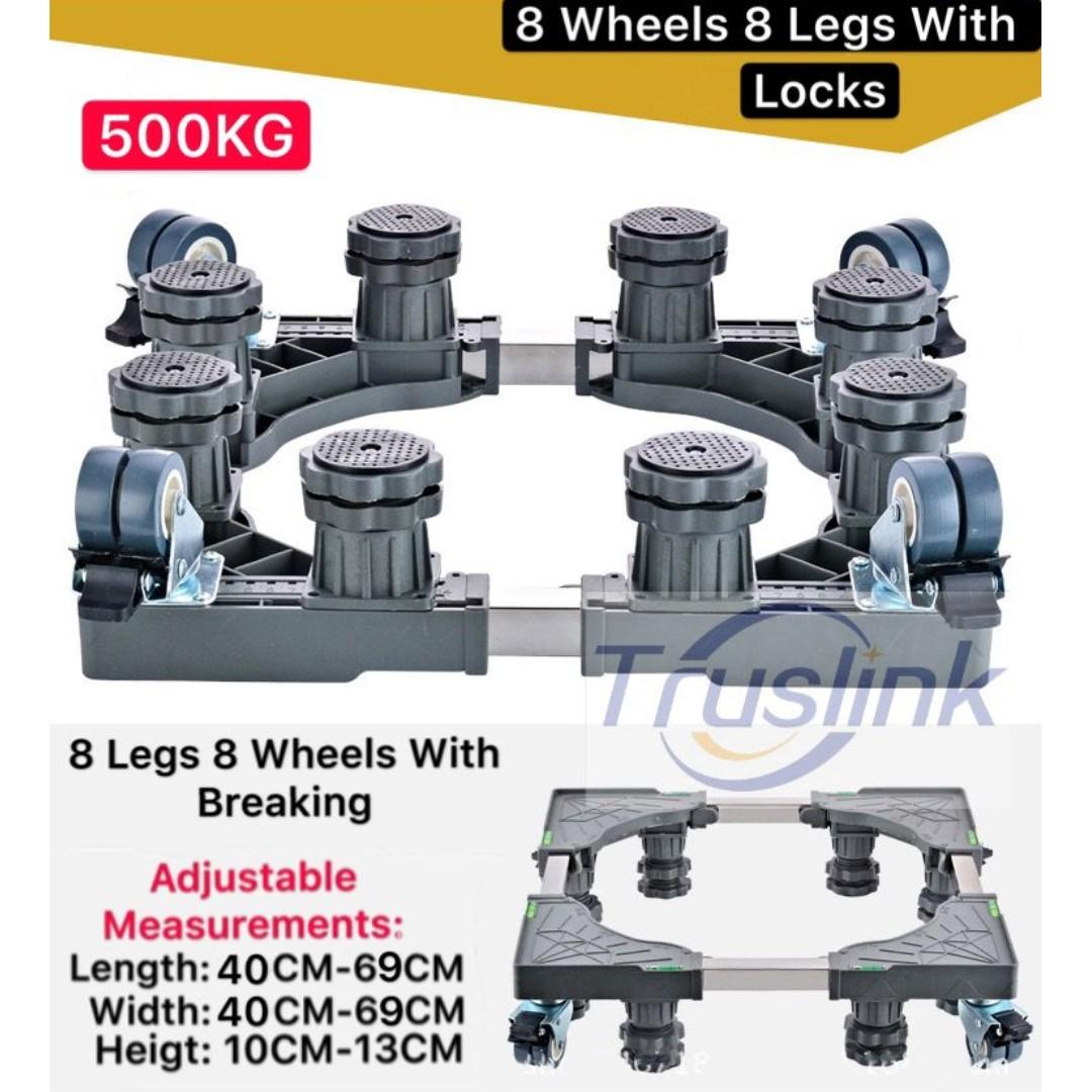 8 Legs 8 Wheels With Locks Multi-functional Movable Adjustable Base ...