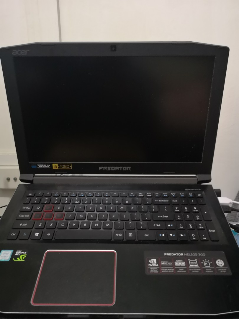 Acer predator helio 300 condition 10/10, Computers & Tech, Parts ...