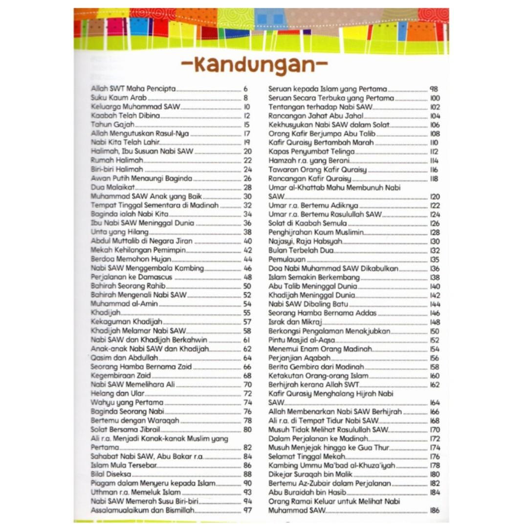 Biografi Lengkap Rasulullah SAW Untuk Anak-Anak - Kisah Perjalanan ...