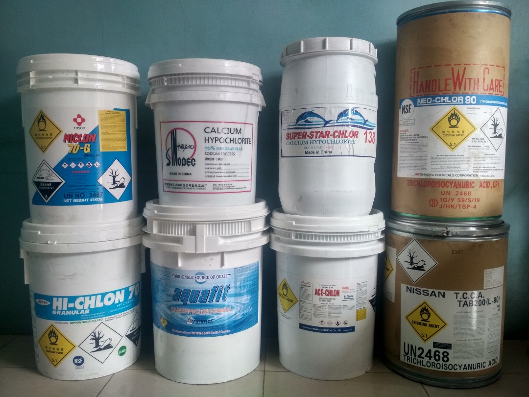 Chlorine Hichlon Nichlon Acechlon Aquafit Sinopec Superchlor on Carousell