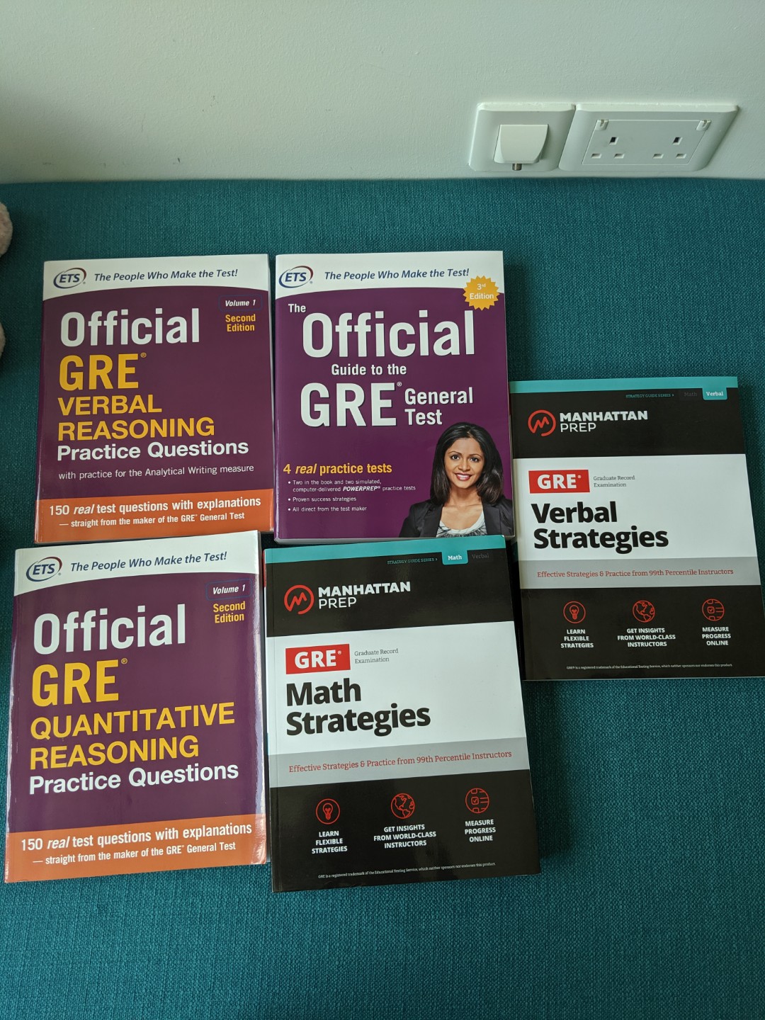 GRE Official Guides (as good as new), Hobbies & Toys, Books & Magazines ...
