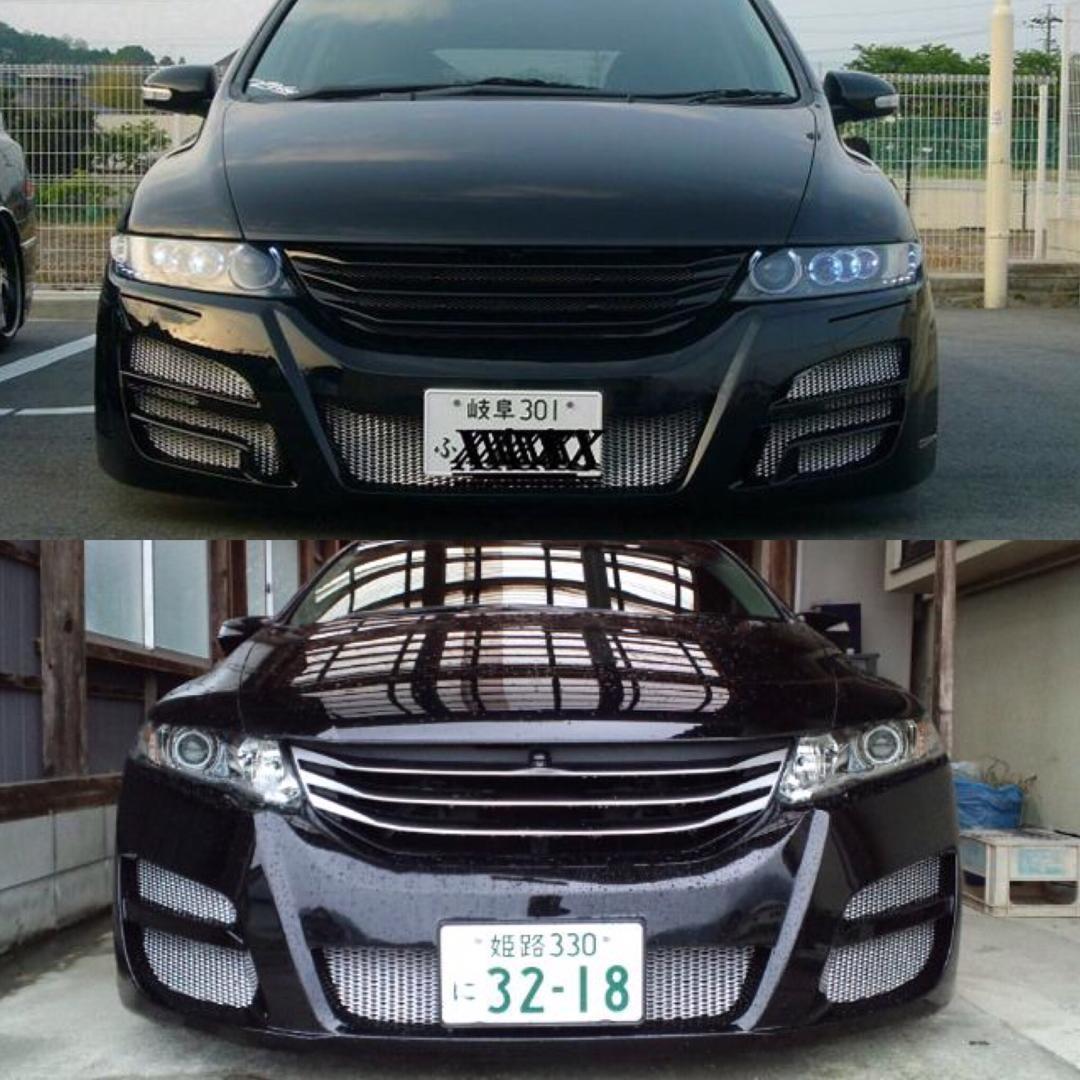 Honda odyssey rb1 front grill, Car Accessories, Accessories on Carousell