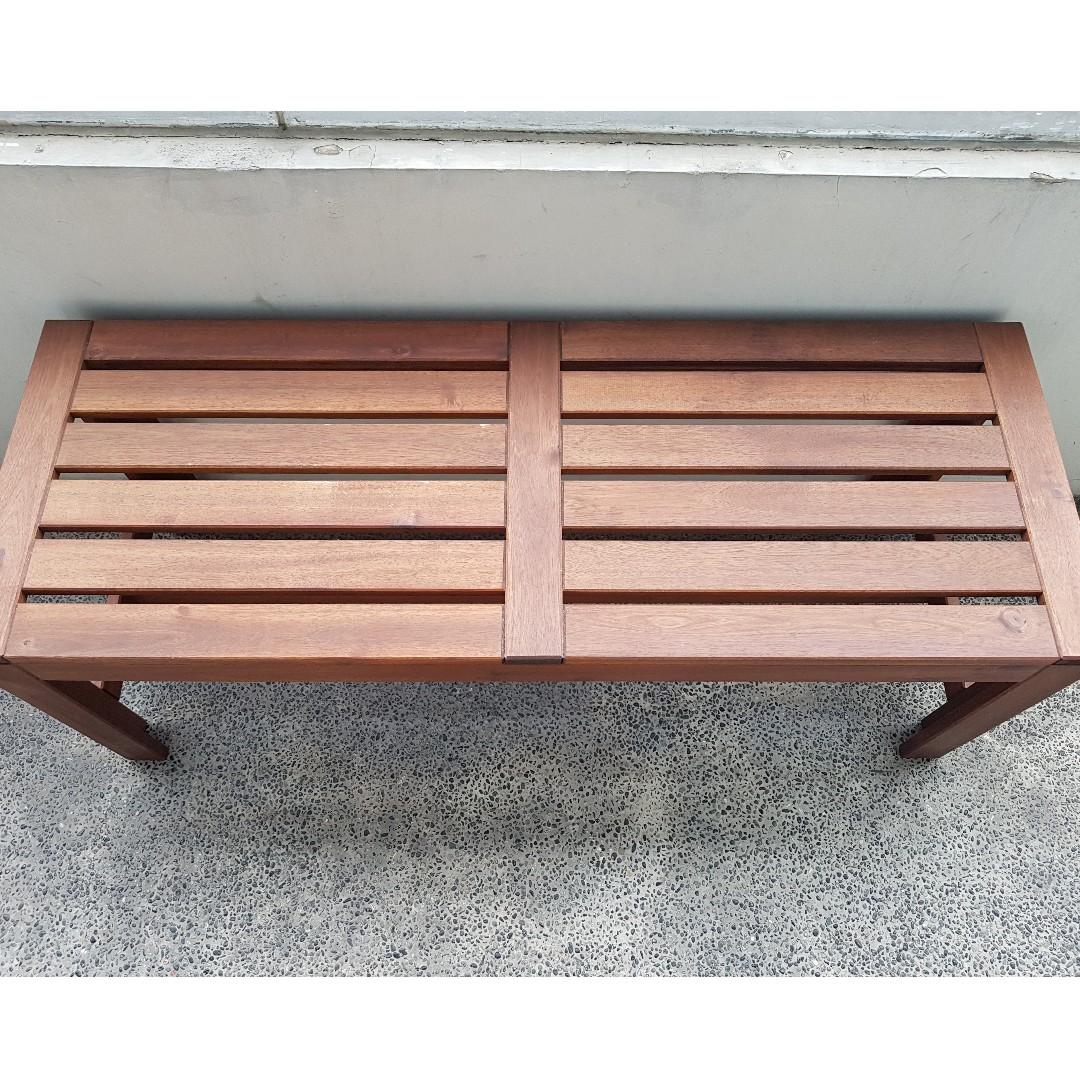 Ikea APPLARO Outdoor Bench, Furniture & Home Living, Furniture, Chairs ...