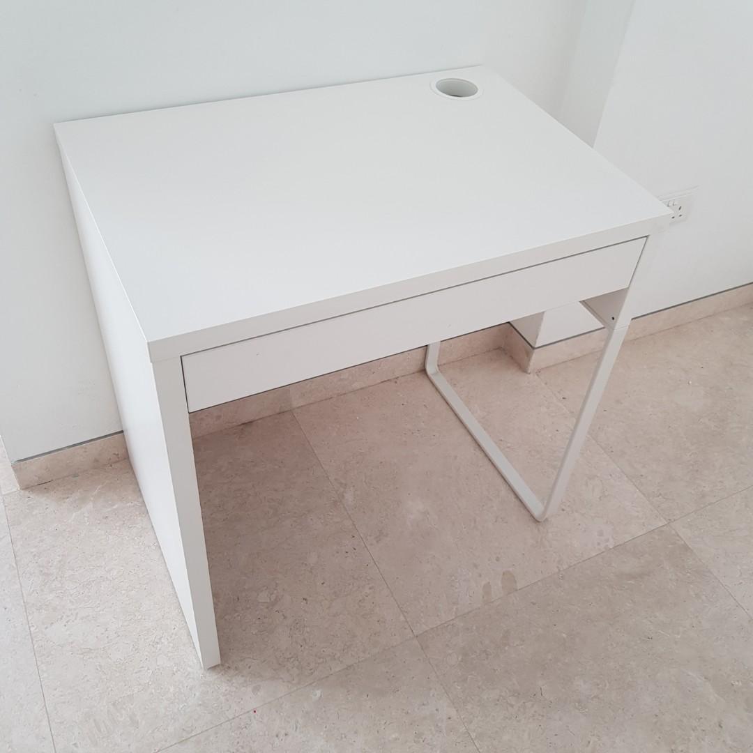 IKEA MICKE Desk 73x50, Furniture & Home Living, Furniture, Tables ...