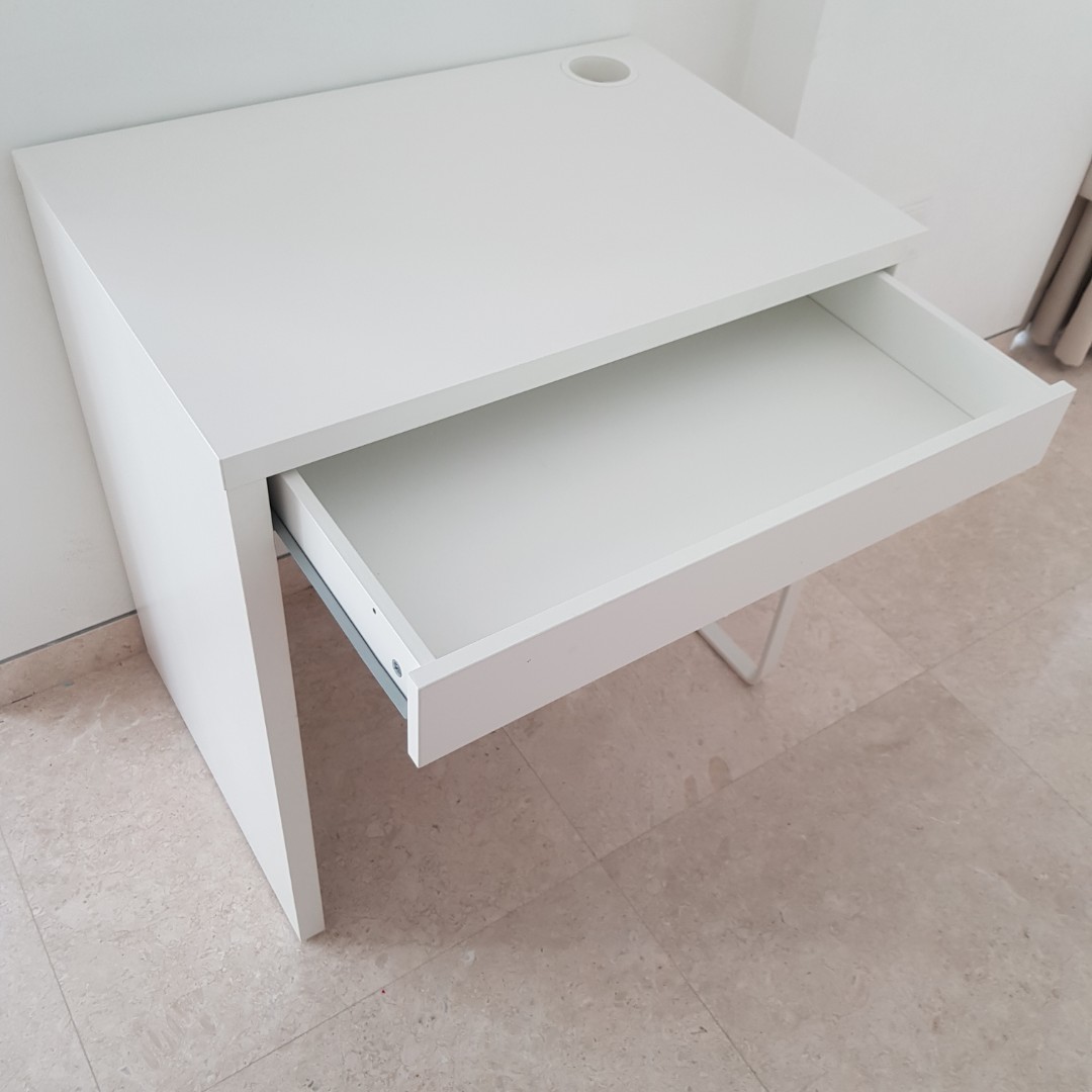 IKEA MICKE Desk 73x50, Furniture & Home Living, Furniture, Tables ...