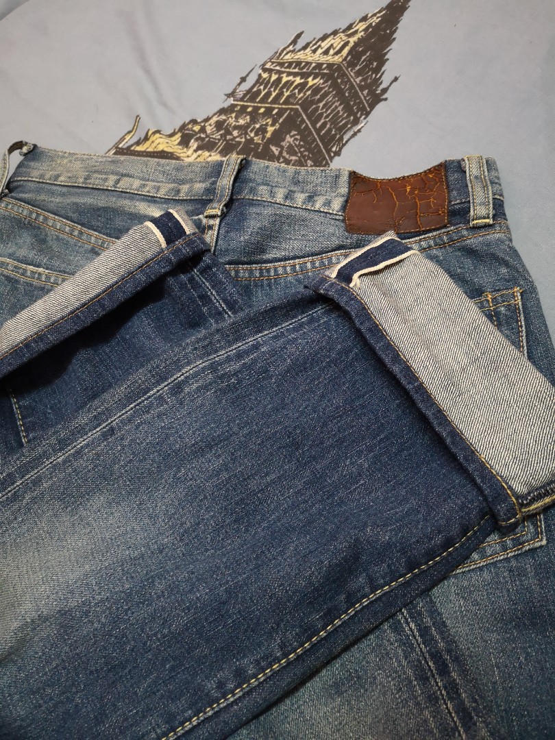 Journal standard selvedge, Men's Fashion, Bottoms, Jeans on Carousell