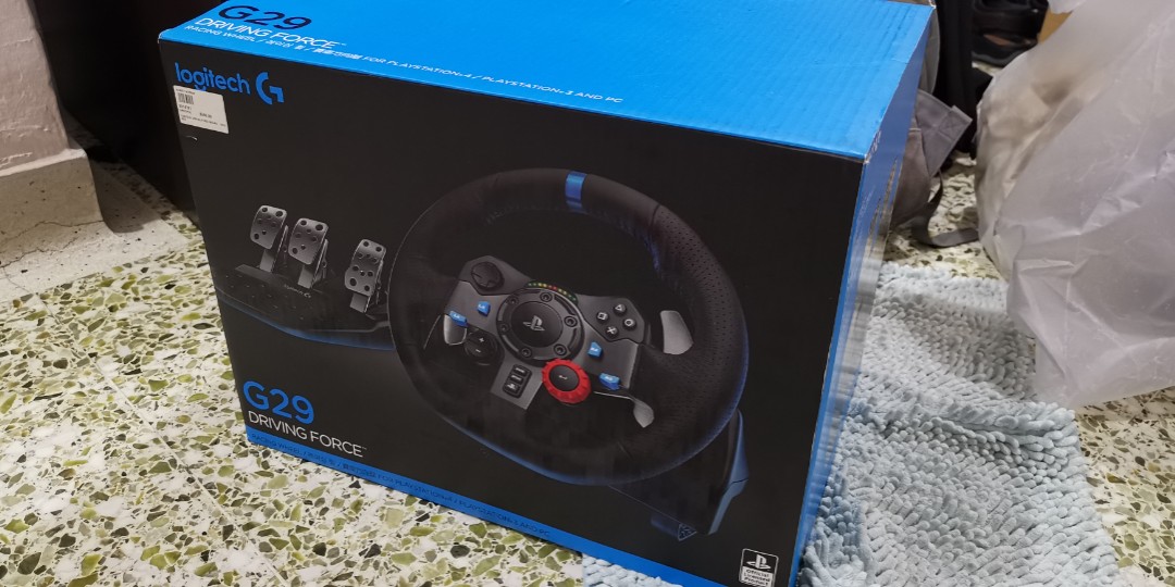 Logitech G29 steering wheel, Video Gaming, Video Games, Xbox on Carousell