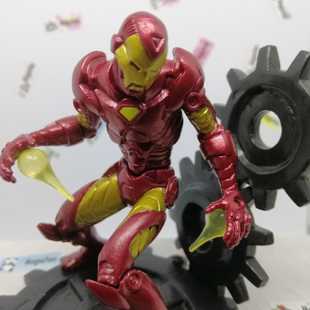 Marvel Comics IronMan Tony Stark Bandai HG Series 4 mini figure ...