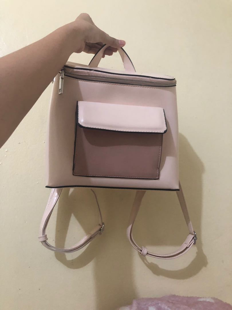 Miniso Pastel Pink backpack, Women's Fashion, Bags & Wallets, Backpacks ...